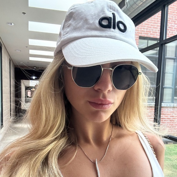ALO Yoga | Accessories | Alo White Baseball Cap | Poshmark